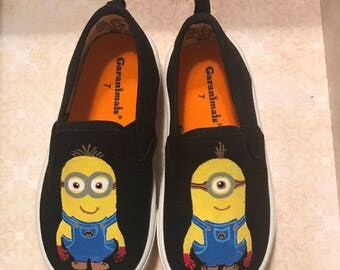 Minion shoes | Etsy