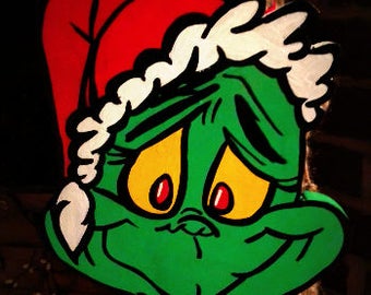 Grinch cutout | Etsy