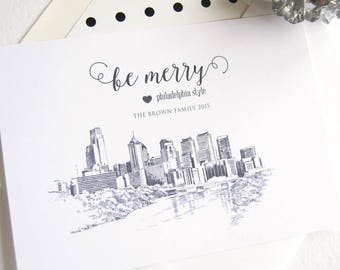 Philadelphia card | Etsy