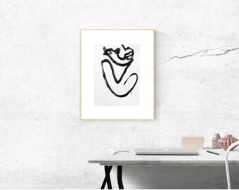 One line drawing | Etsy