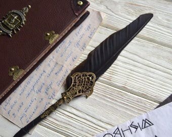 Feather quill pen | Etsy