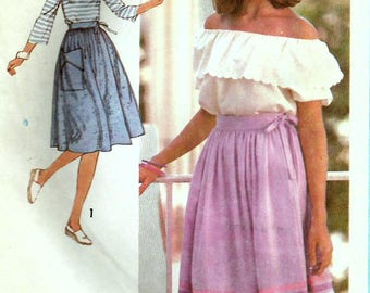 Dirndl skirt pattern | Etsy