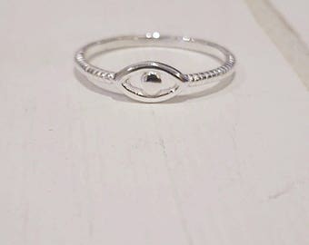 Evil eye ring | Etsy