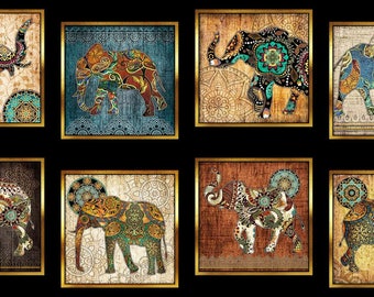 Elephant fabric | Etsy