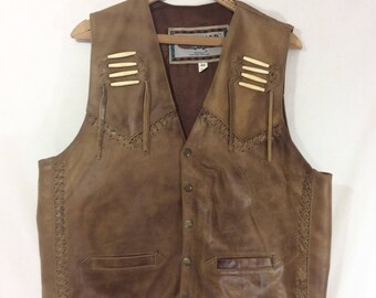 Native american vest | Etsy