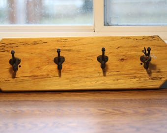 Wall mount coat rack | Etsy