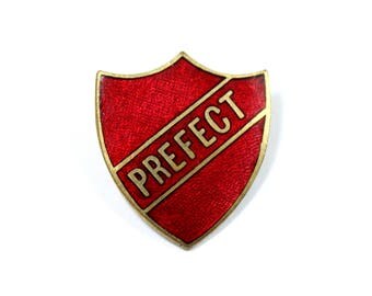 Prefect badge | Etsy