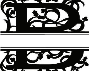 Split letter b | Etsy