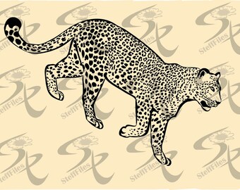Leopard svg | Etsy