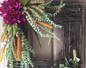 Square wreaths | Etsy