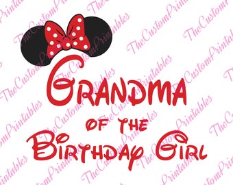 Grandma minnie svg | Etsy