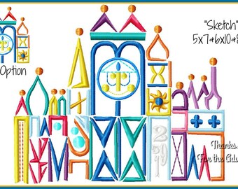 It's a Small World Birthday Invitation