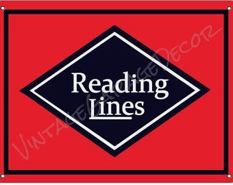 Reading railroad | Etsy