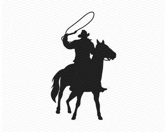 Cowboy stencil | Etsy