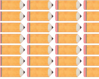Pencil labels | Etsy