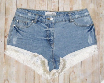 Distressed shorts | Etsy