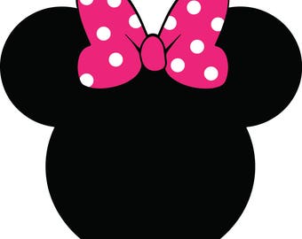 Minnie mouse svg | Etsy