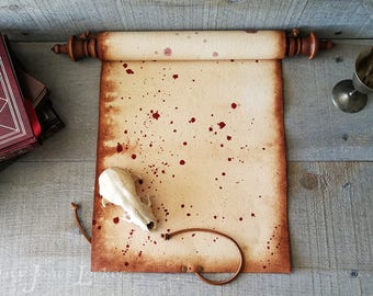 Medieval scroll | Etsy