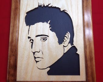 Scroll saw portrait | Etsy