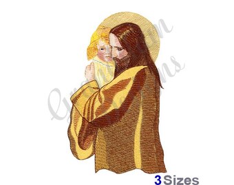 Jesus embroidery | Etsy