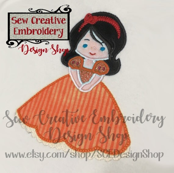 Items similar to Princess 1 Applique Design, Princess Life, Fairy Tale ...