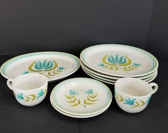 Tulip dinnerware | Etsy