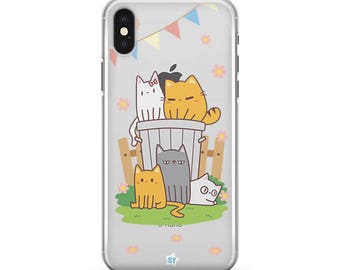 Cat phone case | Etsy