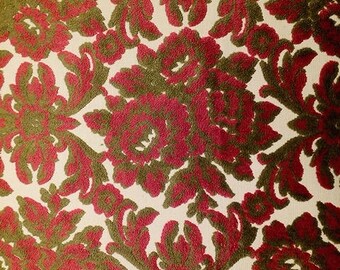 Cut velvet fabric | Etsy