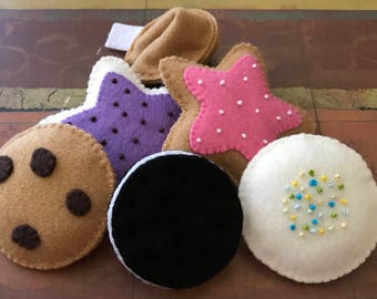 Felt cookies | Etsy