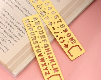 Number stencil | Etsy