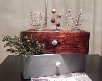 Rustic wooden box | Etsy