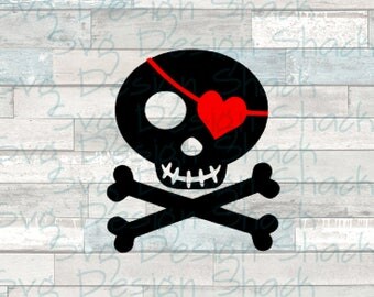 Skull heart eyes | Etsy