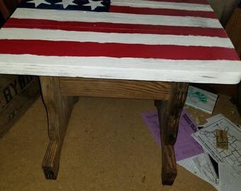Primitive end table | Etsy