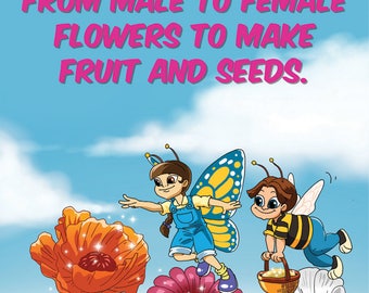 Pollination poster | Etsy