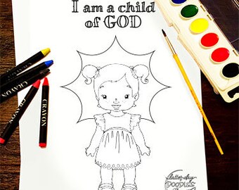 God coloring pages | Etsy