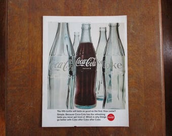 Coca cola ad | Etsy