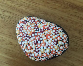 Dot painted rocks | Etsy