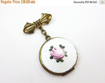 Locket brooch | Etsy