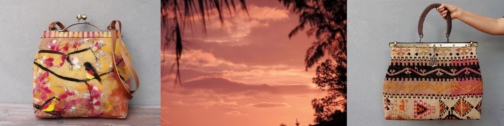 Handmade Unique Unseen Bags Weekenders Clutches etc. by StarBags