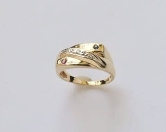 Mens gold ring | Etsy