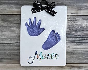 Handprint mold kit | Etsy