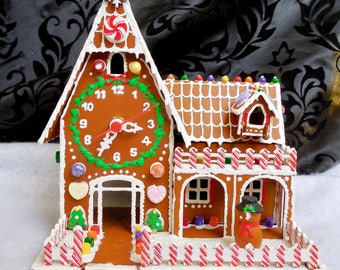 Gingerbread clock | Etsy