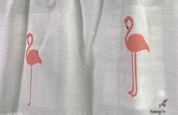 Flamingo Valance