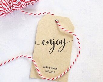 Handmade gift tag | Etsy