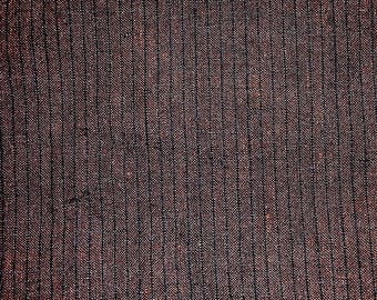 Striped linen fabric | Etsy