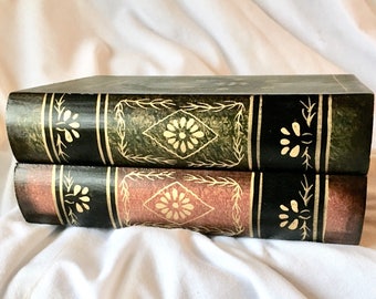 Wooden book box | Etsy