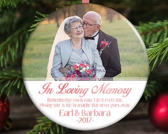 In Memory Ornament Personalized Christmas ornament