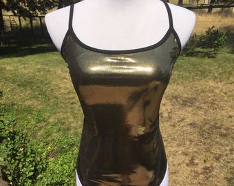 Metallic swimsuit | Etsy