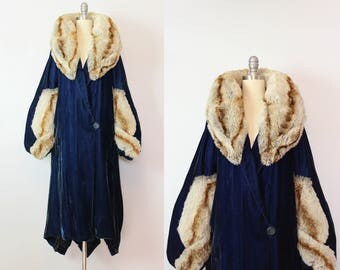 Vintage fur coat | Etsy
