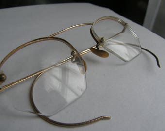 Gold filled glasses | Etsy